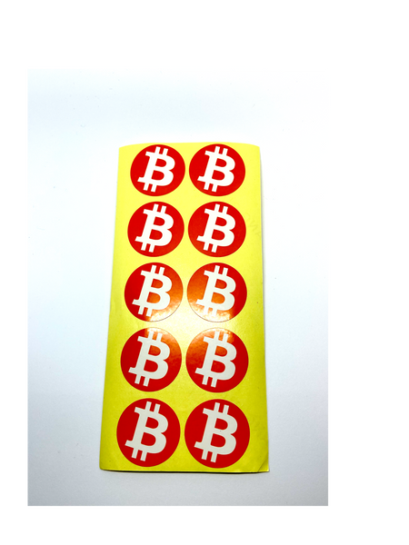 Bitcoin Sticker – SatoshiStore.io