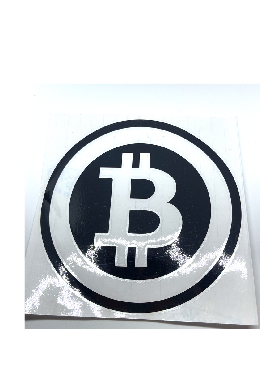 Bitcoin Car Sticker – SatoshiStore.io