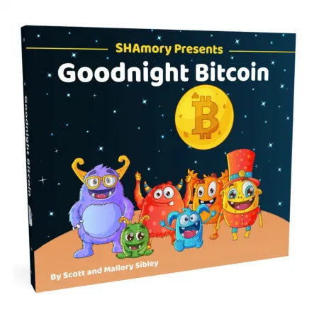 Goodnight Bitcoin Children's Book SHAmory (English) – SatoshiStore.io